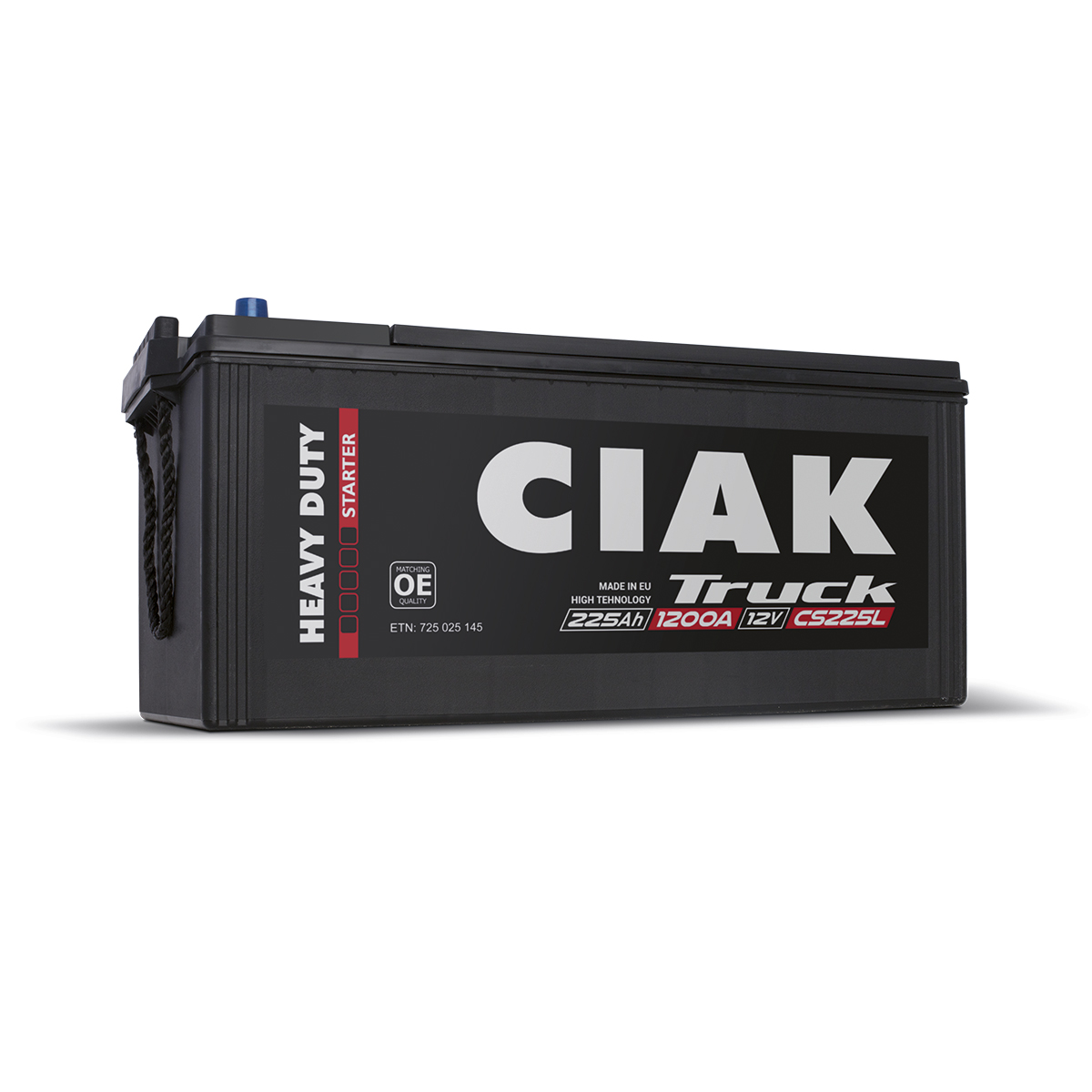 AKUMULATOR CIAK TRUCK HEAVY DUTY 12V-225 AH | CIAK Auto